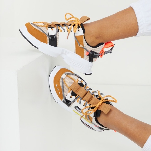 PrettyLittleThing | Shoes | Plt Contrast Combat Sneakers | Poshmark